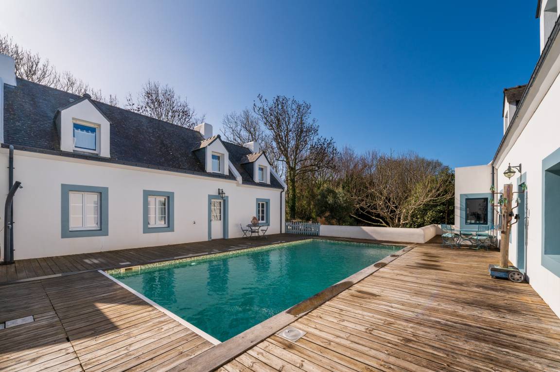 375 M² Villa ∙ 8 Chambres ∙ 16 Personnes - Plage d'Herlin