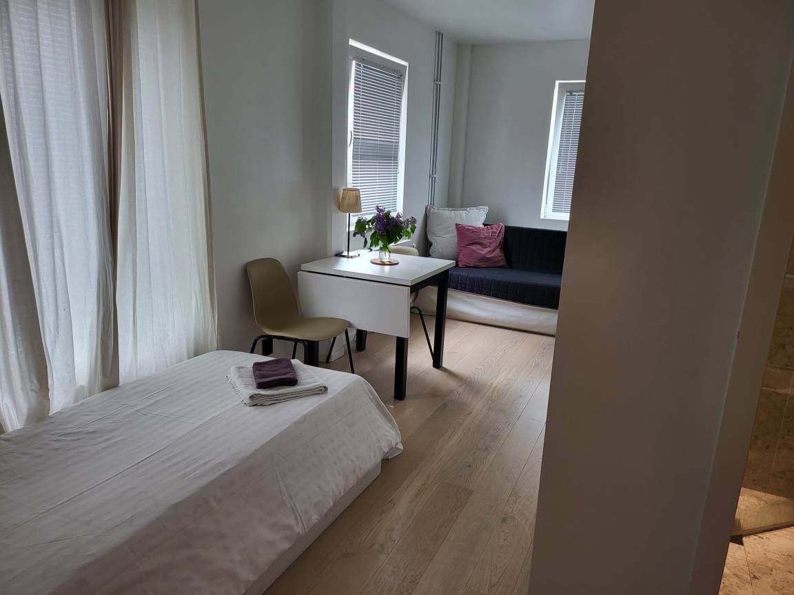 25 M² Ferienwohnung ∙ 1 Schlafzimmer ∙ 3 Gäste - Vallentuna
