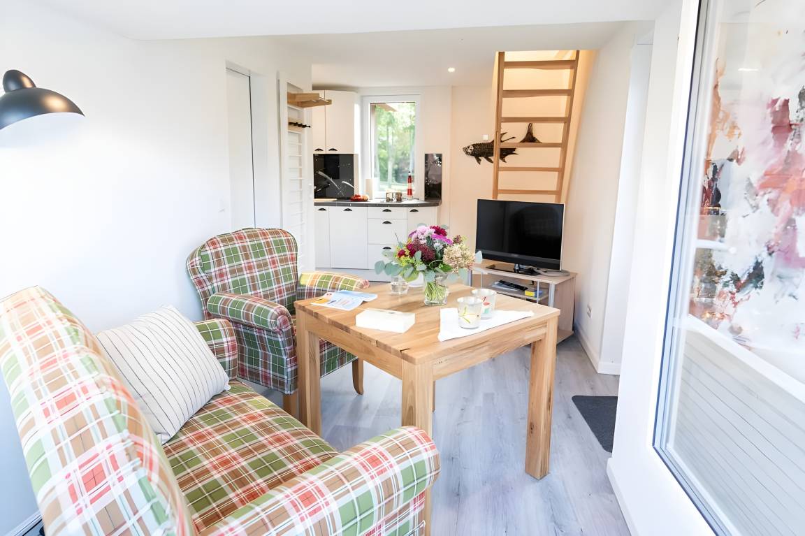 20 M² Ferienwohnung ∙ 1 Schlafzimmer ∙ 2 Gäste - Hooge