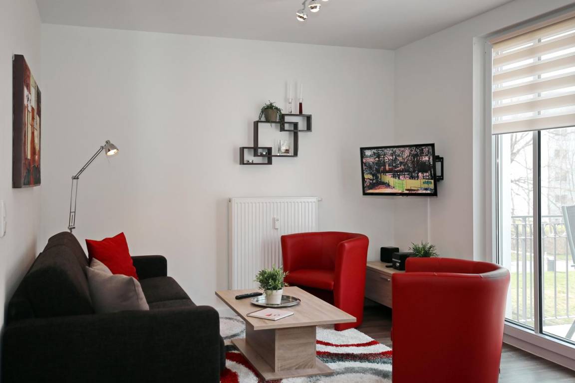 42 M² Ferienwohnung ∙ 1 Schlafzimmer ∙ 4 Gäste - Bad Doberan