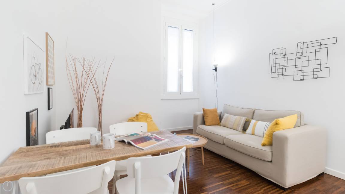 50 M² Apartamento ∙ 1 Quarto ∙ 3 Hóspedes - Milão