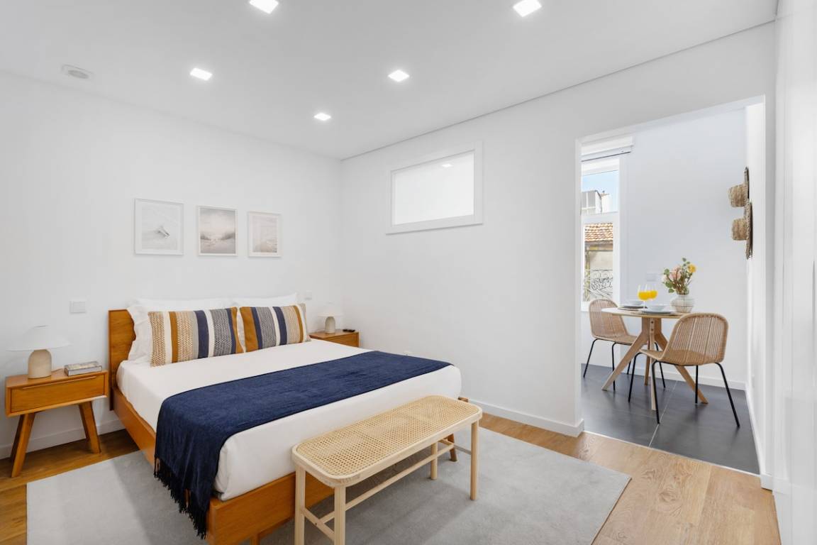 34 M² Estúdio ∙ 1 Quarto ∙ 2 Hóspedes - Matosinhos