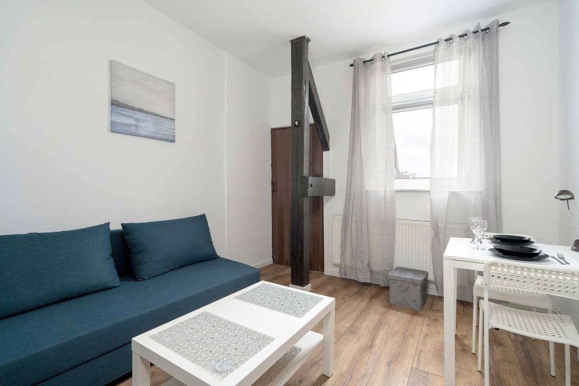 28 M² Studio Flat ∙ 2 Guests - Poznań