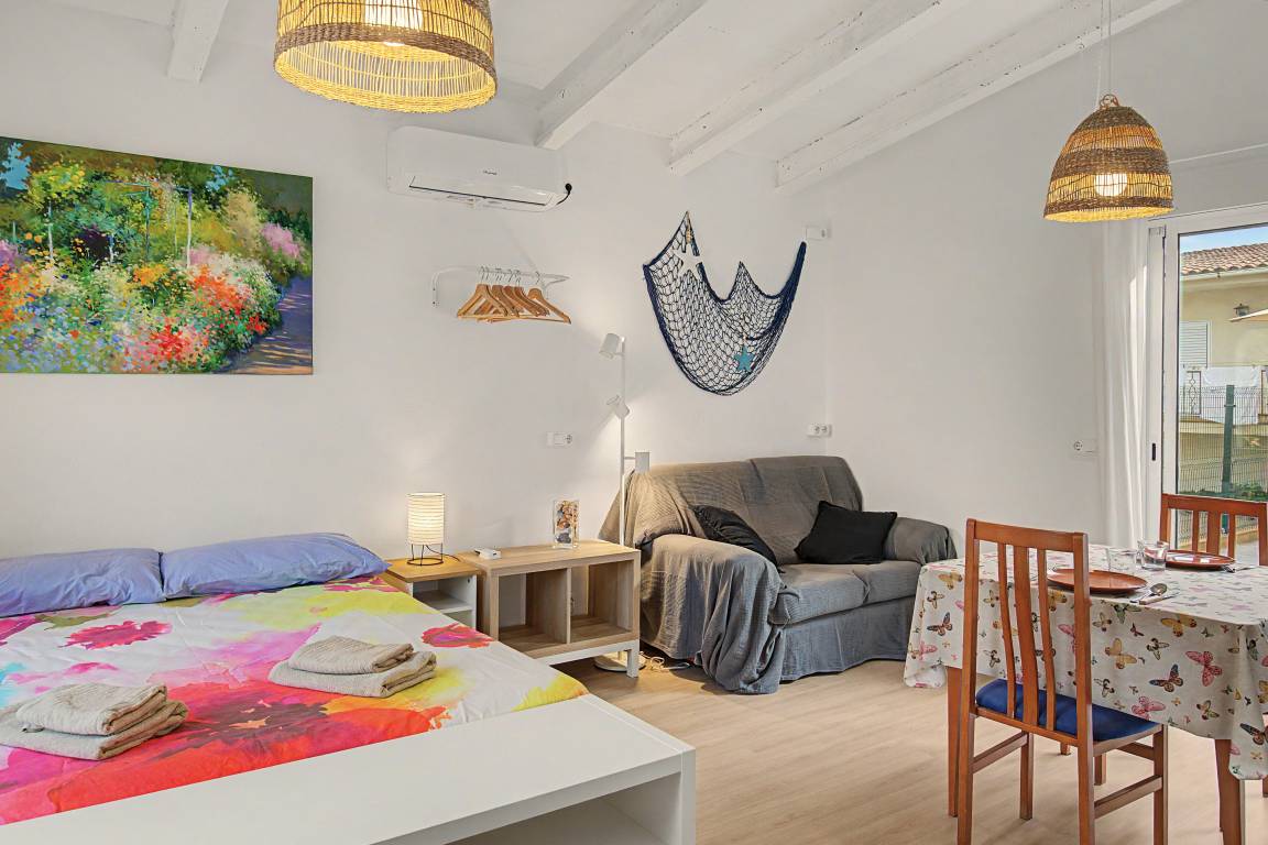 30 M² Ferienwohnung ∙ 1 Schlafzimmer ∙ 2 Gäste - Pals