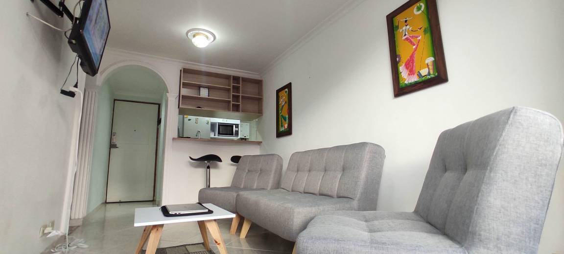 40 M² Apartamento ∙ 3 Habitaciones ∙ 4 Huéspedes - Medellín, Colombia