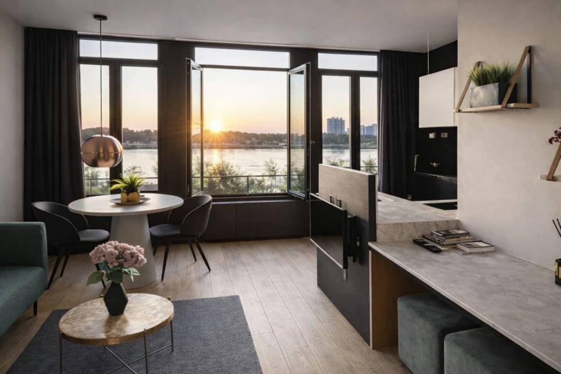 55 M² Apartamento ∙ 1 Habitación ∙ 2 Huéspedes - Amberes, Bélgica