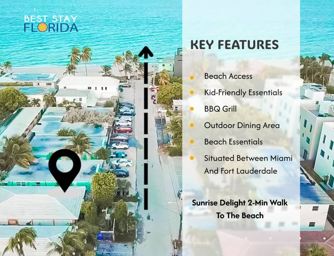 80 M² Apartment ∙ 1 Bedroom ∙ 6 Guests - Dania Beach, Hollywood