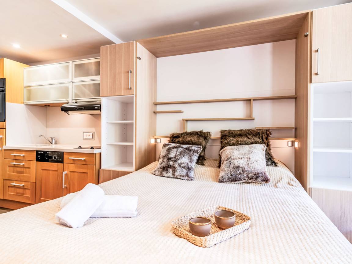 20 M² Apartamento ∙ 1 Habitación ∙ 4 Huéspedes - Bonneval-sur-Arc