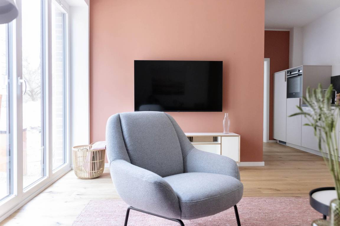 45 M² Ferienwohnung ∙ 1 Schlafzimmer ∙ 2 Gäste - Sankt Peter-Ording