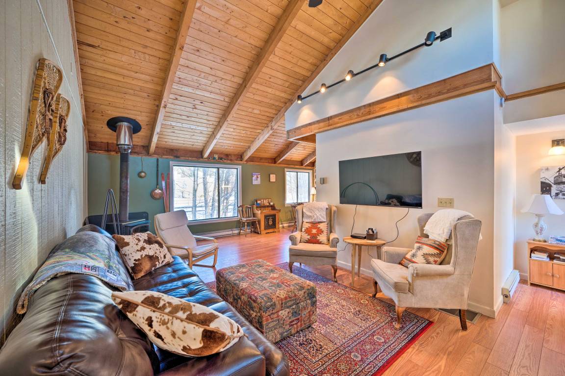 124 M² Apartamento ∙ 3 Habitaciones ∙ 6 Huéspedes - Campton, NH