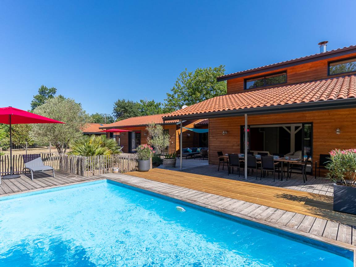180 M² Villa ∙ 5 Slaapkamers ∙ 10 Gasten - Sanguinet
