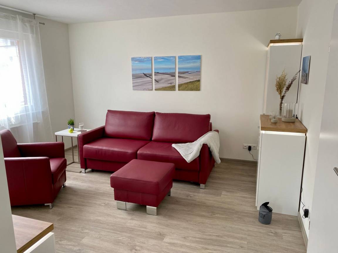 45 M² Ferienwohnung ∙ 1 Schlafzimmer ∙ 4 Gäste - Wangerooge