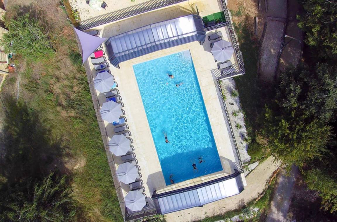 Camping-unterkunft ∙ 1 Schlafzimmer ∙ 2 Gäste - Gourdon