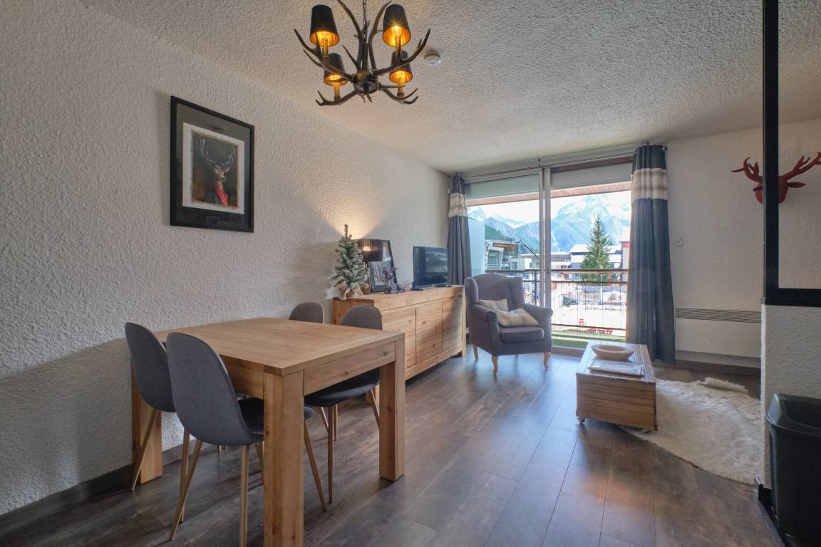 31 M² Studio Flat ∙ 1 Bedroom ∙ 5 Guests - Les Deux Alpes