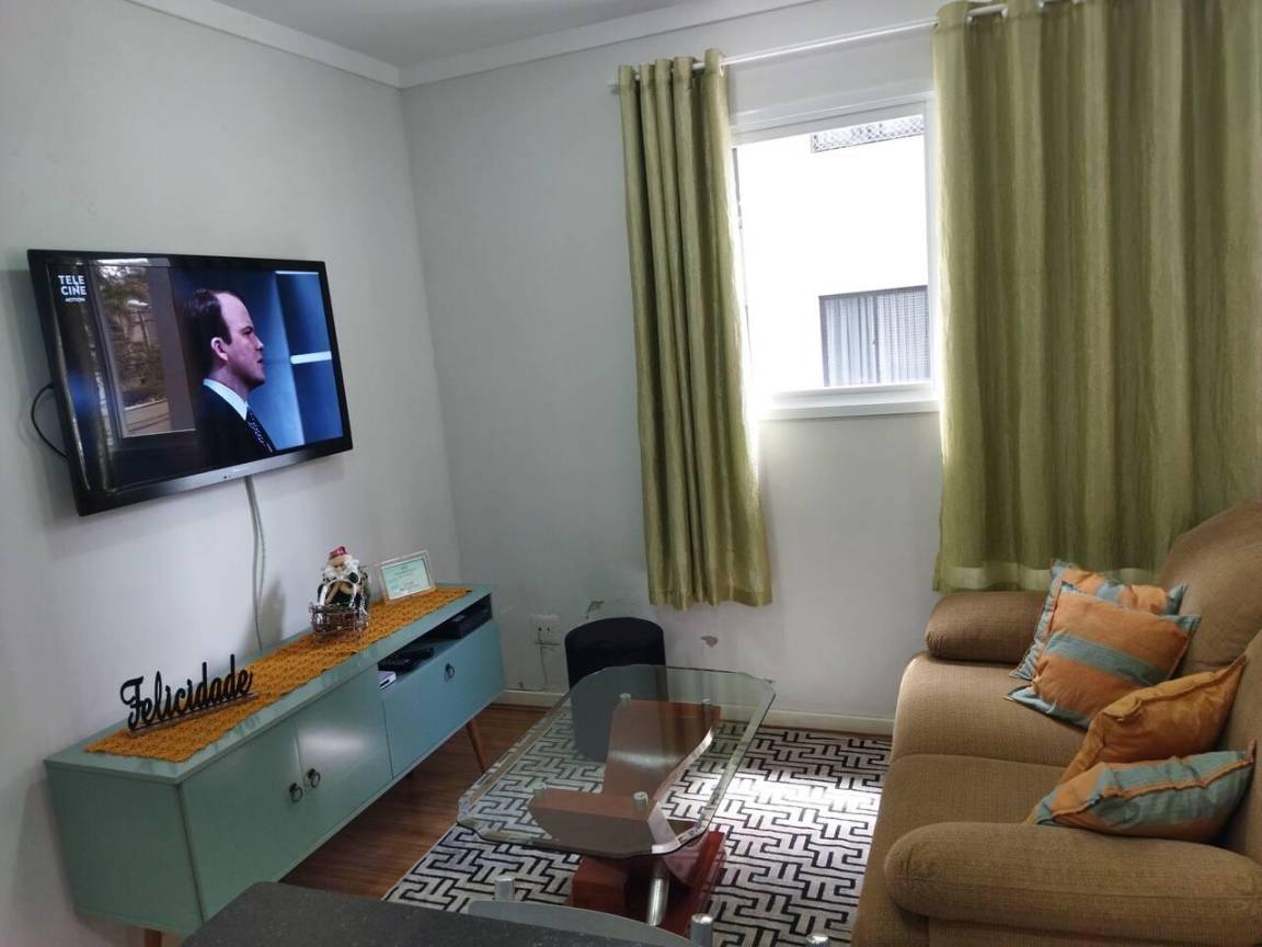 55 M² Apartamento ∙ 1 Quarto ∙ 2 Hóspedes - Araucária