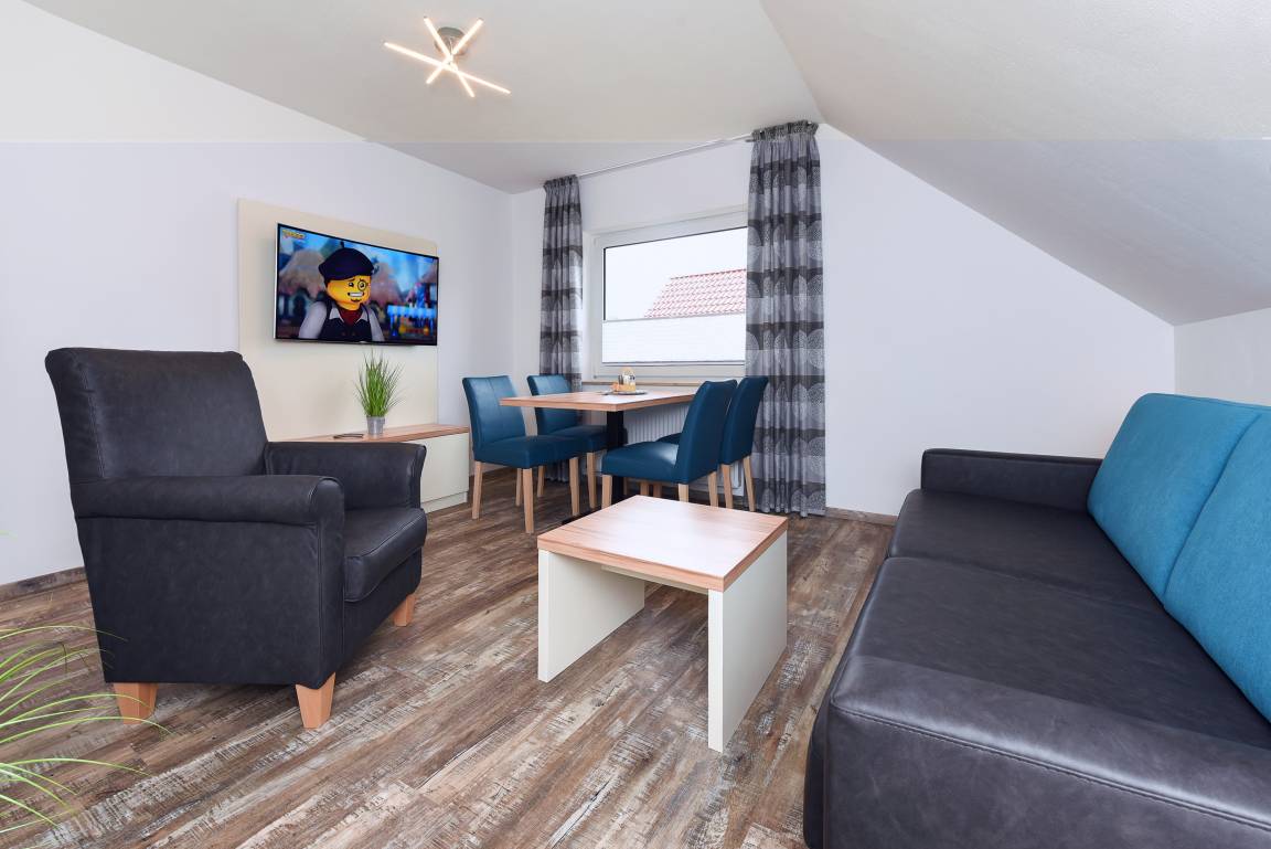45 M² Ferienwohnung ∙ 1 Schlafzimmer ∙ 2 Gäste - Wittmund