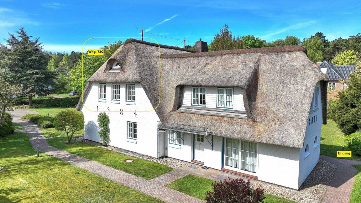 51 M² Ferienwohnung ∙ 1 Schlafzimmer ∙ 2 Gäste - Amrum