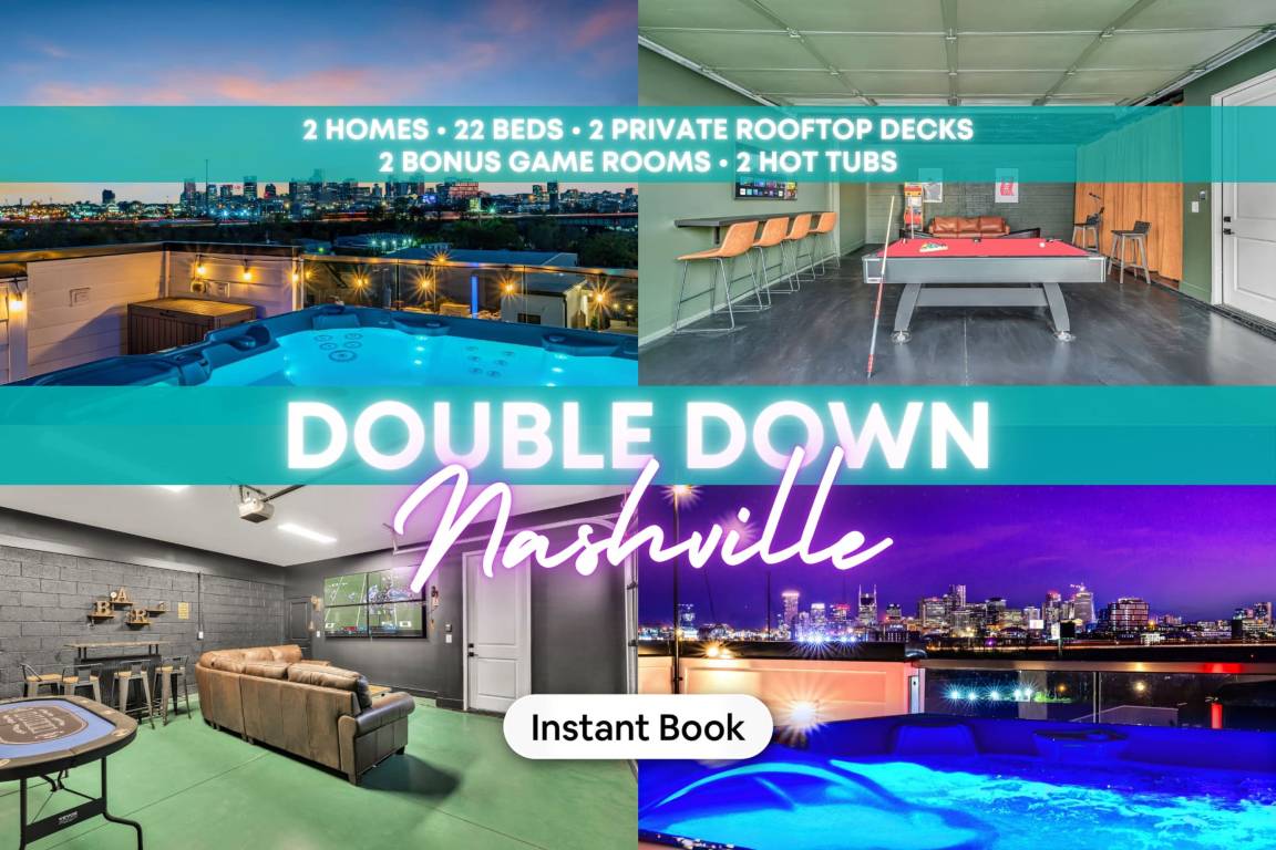 House ∙ 8 Bedrooms ∙ 24 Guests - Nashville, TN