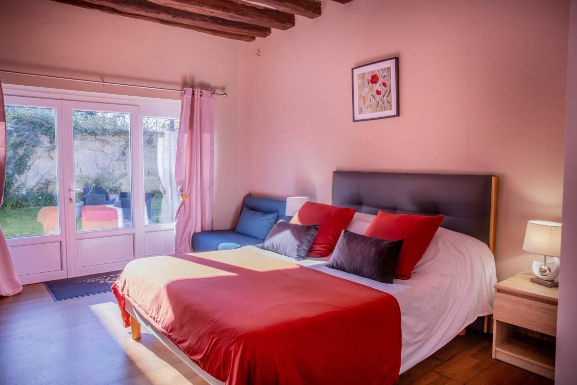 15 M² Chambre D'hôtes ∙ 1 Chambre ∙ 3 Personnes - Bracieux