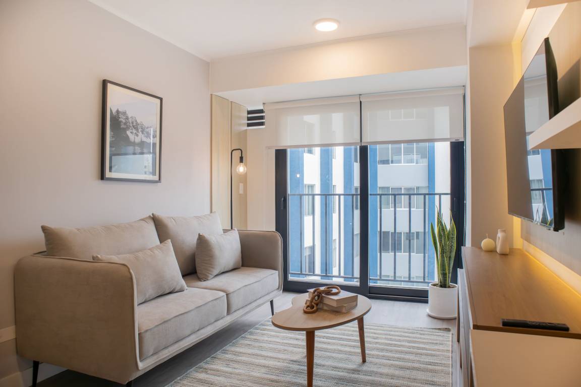 44 M² Apartment ∙ 1 Bedroom ∙ 2 Guests - Lima