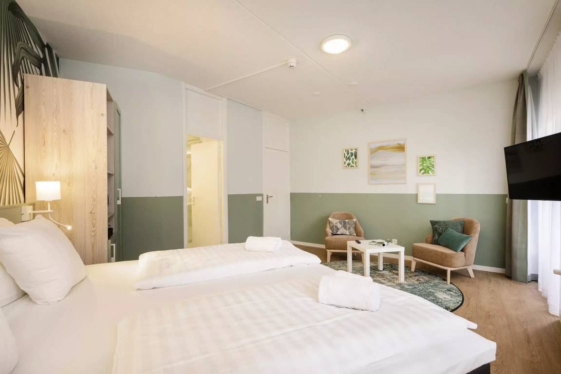 30 M² Hotel ∙ 1 Schlafzimmer ∙ 2 Gäste - Kranenburg