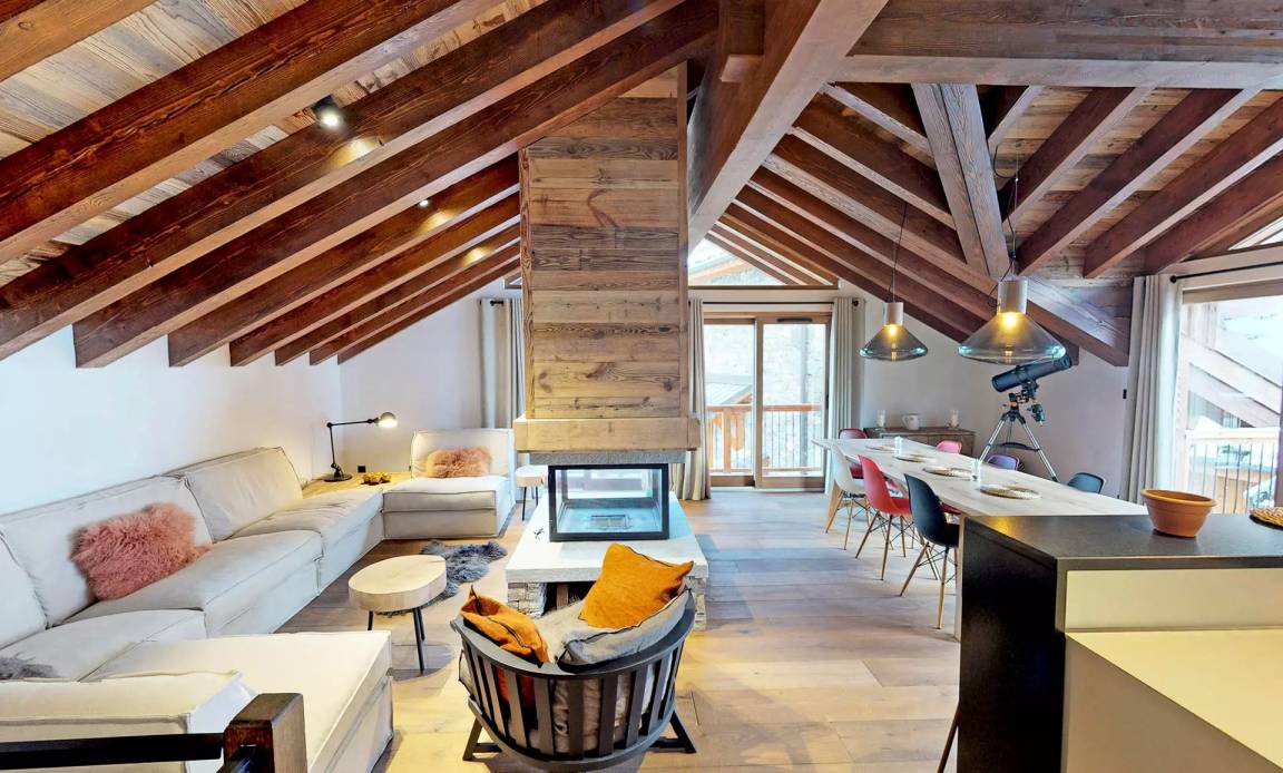 195 M² Chalet ∙ 5 Schlafzimmer ∙ 12 Gäste - Les Menuires