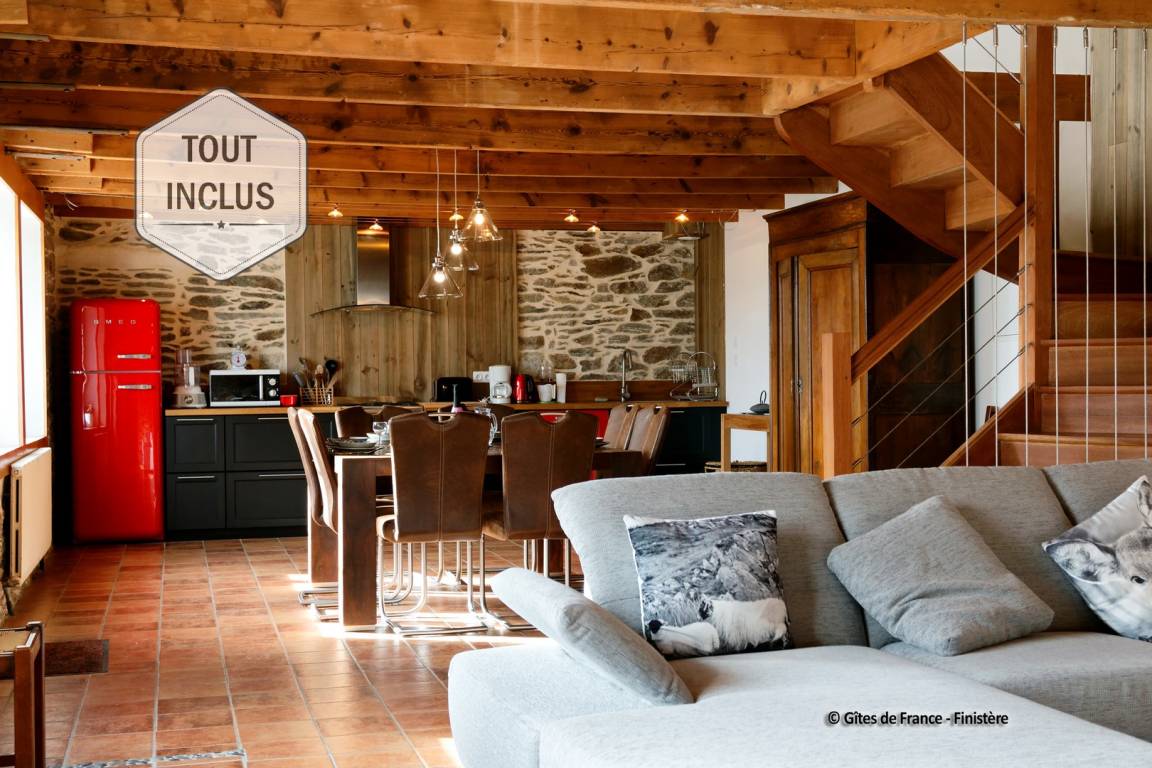 140 M² Gîte ∙ 3 Chambres ∙ 6 Personnes - Finistère