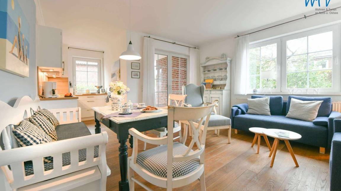 64 M² Ferienwohnung ∙ 2 Schlafzimmer ∙ 5 Gäste - Juist