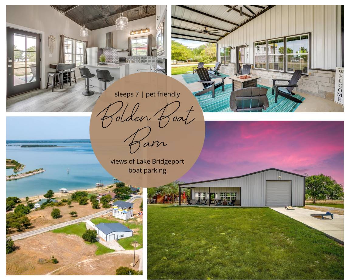 112 M² House ∙ 3 Bedrooms ∙ 7 Guests - Bridgeport, TX