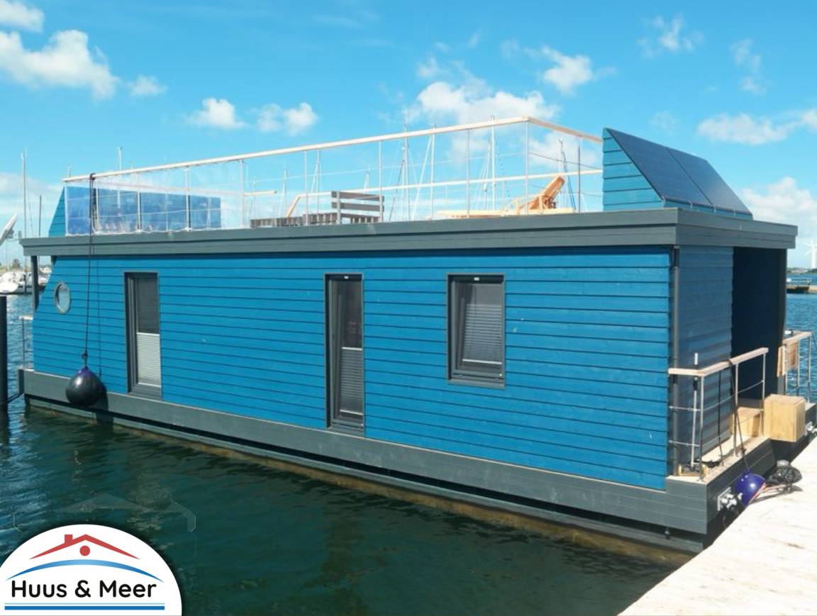 45 M² Hausboot ∙ 2 Schlafzimmer ∙ 5 Gäste - Fehmarn