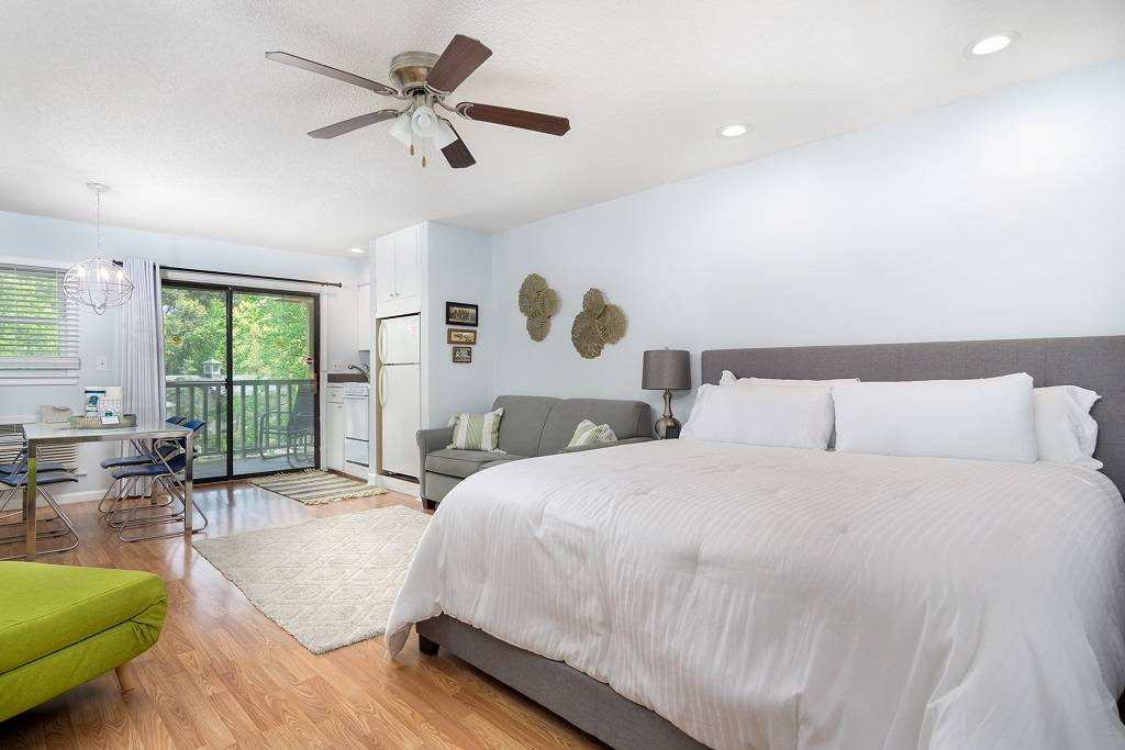 44 M² Studio Flat ∙ 1 Bedroom ∙ 4 Guests - Lake Lure, NC