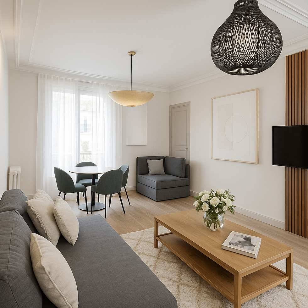 40 M² Appartement ∙ 1 Chambre ∙ 5 Personnes - Batignolles