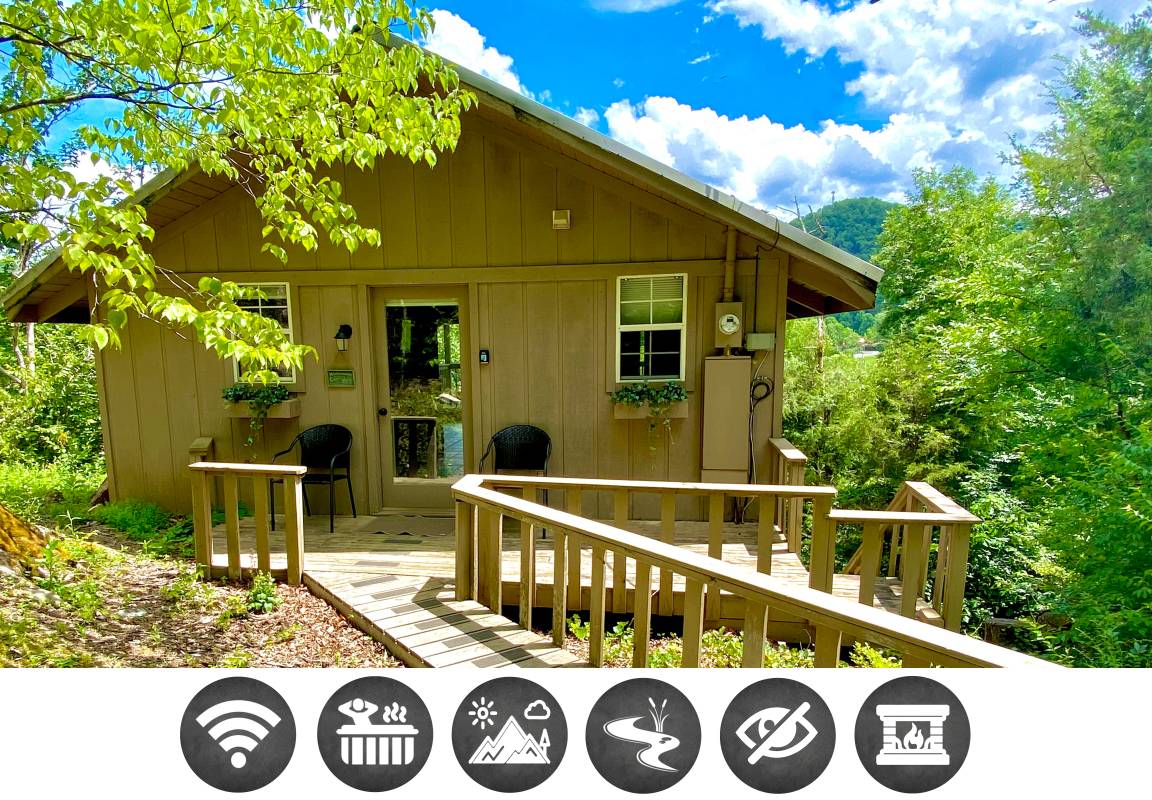 53 M² Cabin ∙ 1 Bedroom ∙ 4 Guests - Townsend, TN