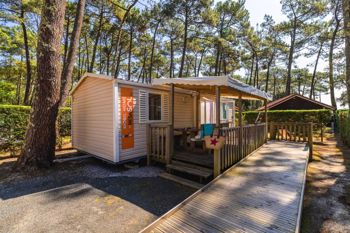 34 M² Mobilheim ∙ 2 Schlafzimmer ∙ 6 Gäste - Messanges