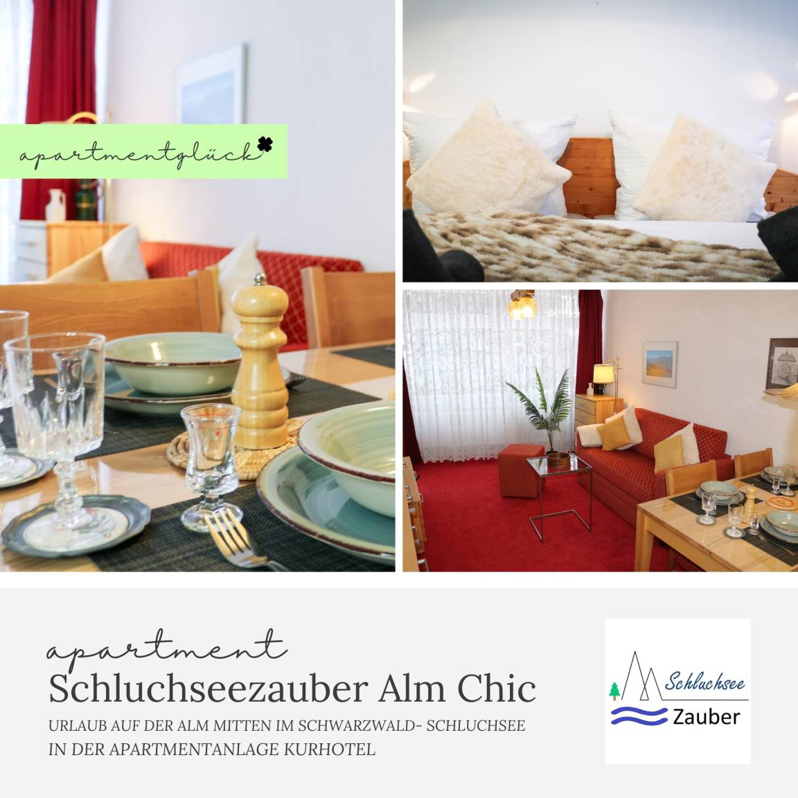 43 M² Appartement ∙ 1 Chambre ∙ 4 Personnes - Schluchsee