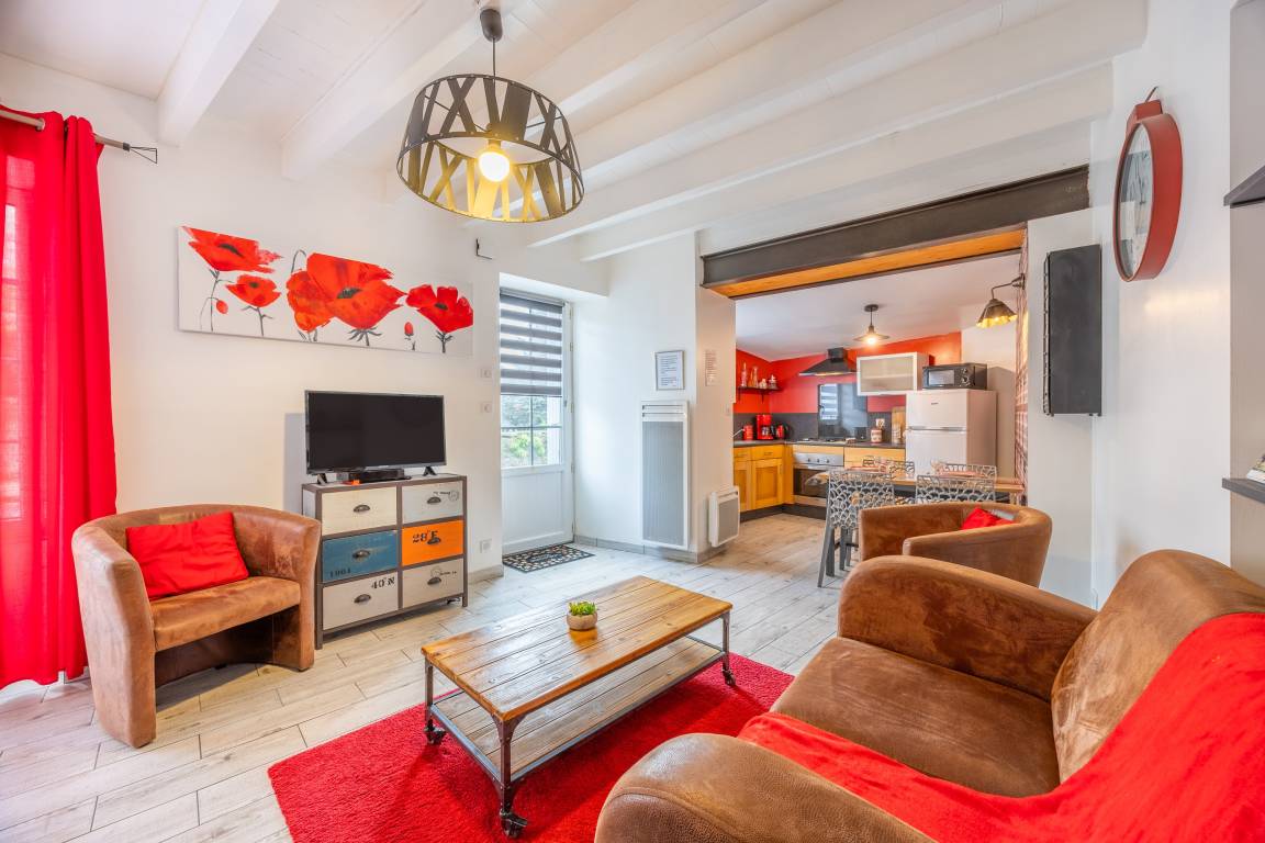 50 M² Talo ∙ 2 Makuuhuonetta ∙ 4 Vierasta - Les Epesses