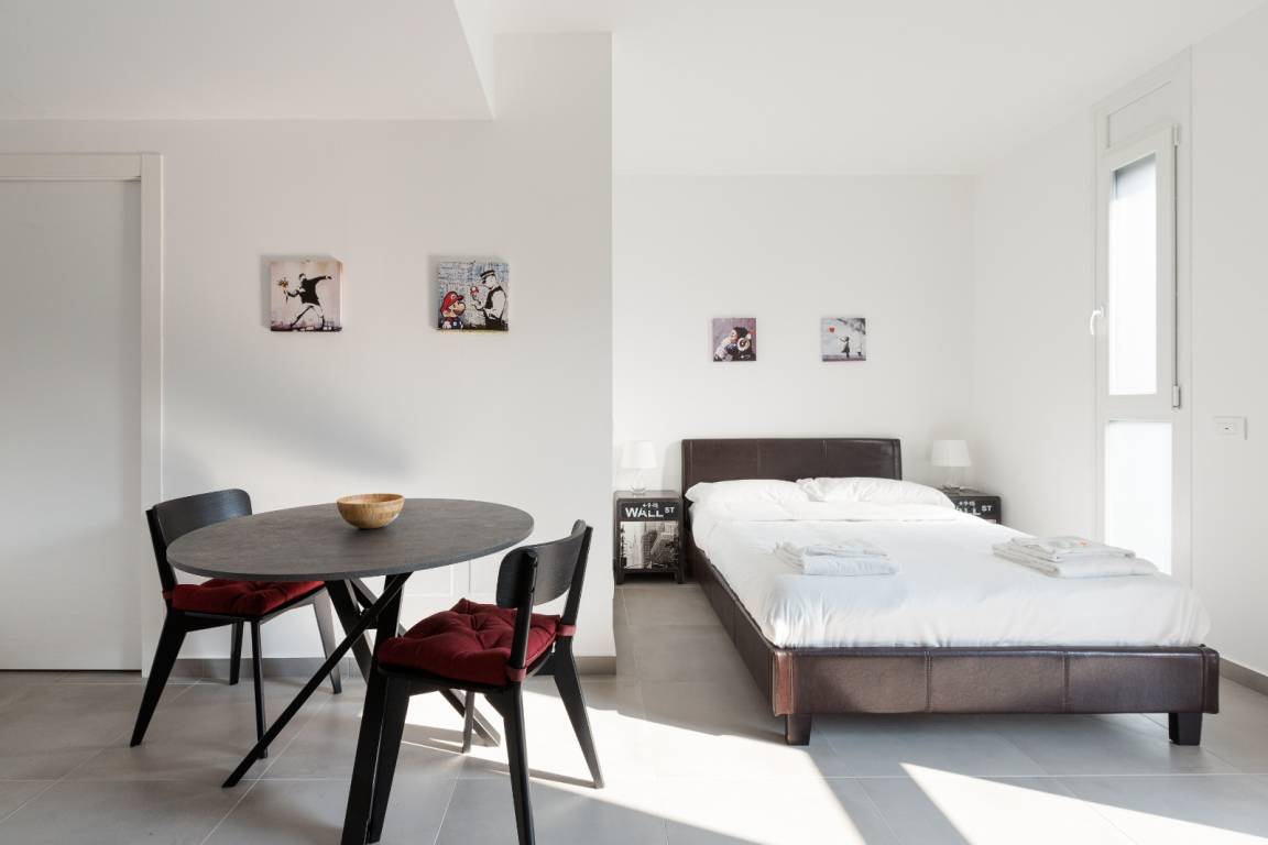 30 M² Studio Flat ∙ 1 Bedroom ∙ 2 Guests - Milan