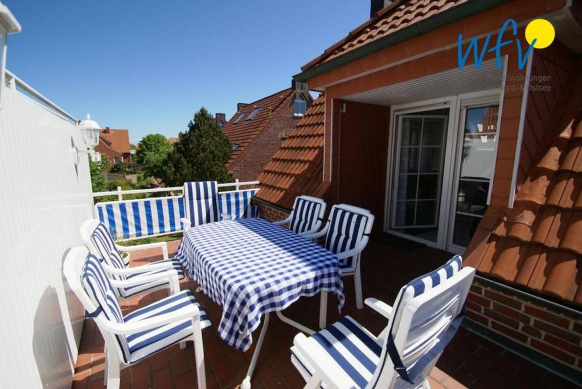 65 M² Ferienwohnung ∙ 2 Schlafzimmer ∙ 6 Gäste - Juist