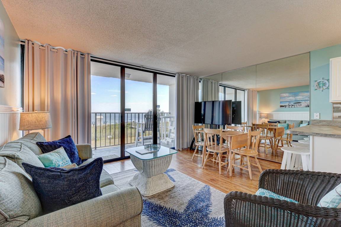 61 M² Condo ∙ 1 Bedroom ∙ 5 Guests - Kure Beach, NC