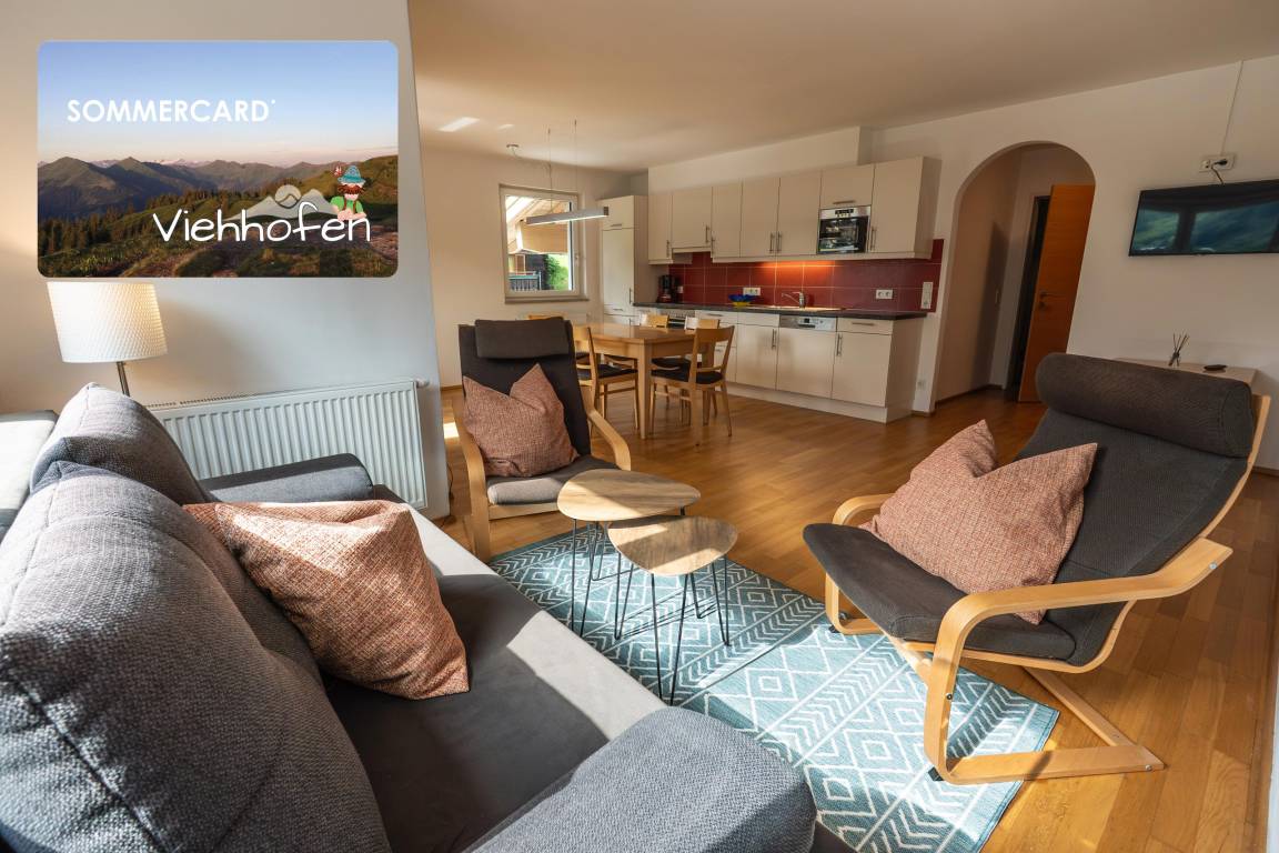 75 M² Ferienwohnung ∙ 2 Schlafzimmer ∙ 6 Gäste - Viehhofen