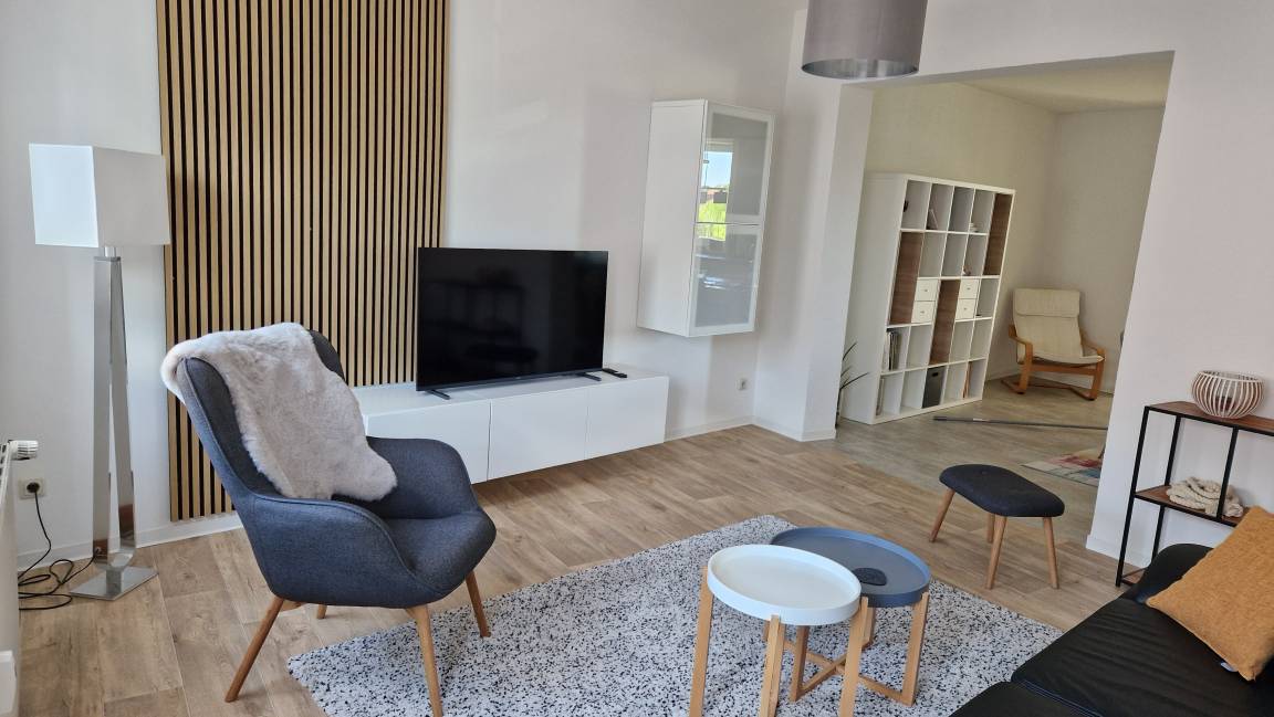 80 M² Ferienwohnung ∙ 2 Schlafzimmer ∙ 4 Gäste - Krakow am See