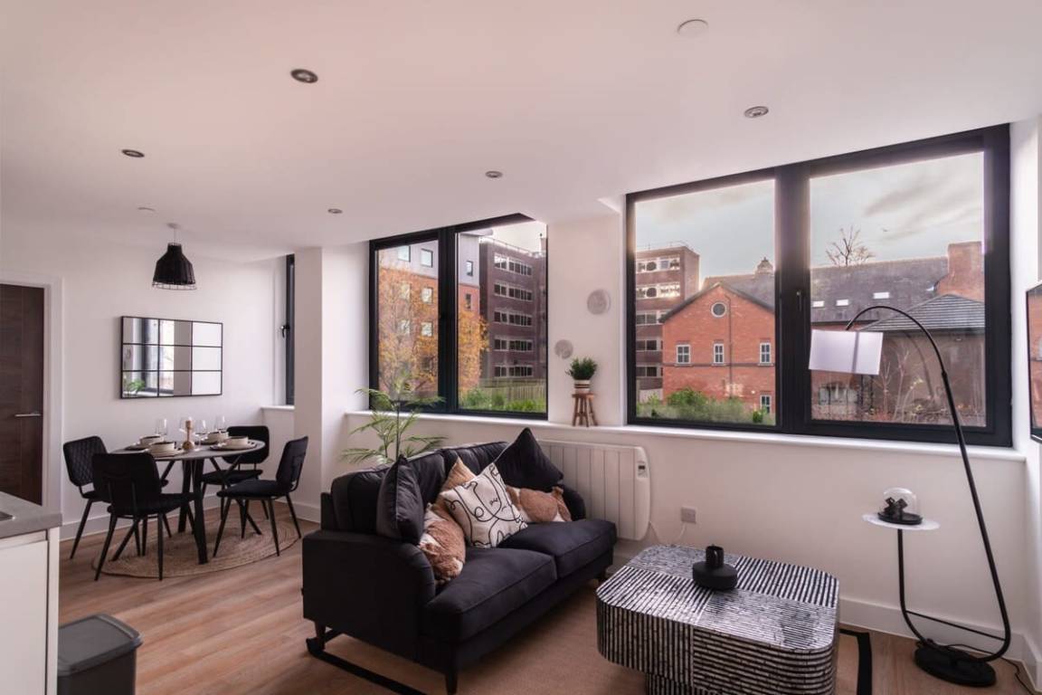 46 M² Ferienwohnung ∙ 1 Schlafzimmer ∙ 2 Gäste - Manchester