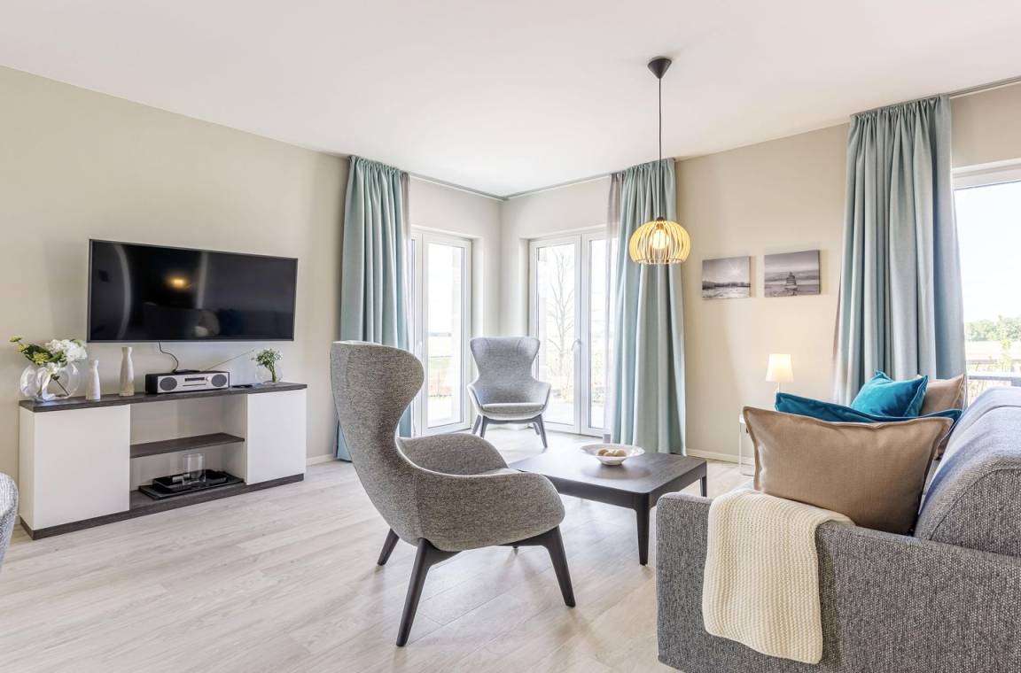 113 M² Ferienwohnung ∙ 2 Schlafzimmer ∙ 6 Gäste - Ahrenshoop