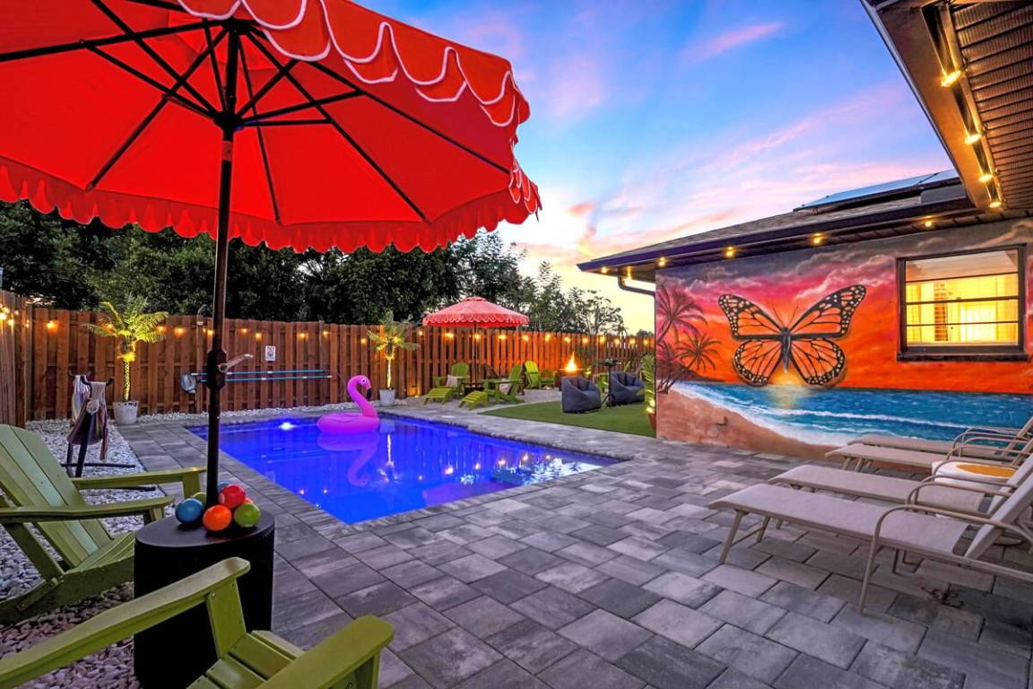 167 M² Casa ∙ 4 Quartos ∙ 10 Hóspedes - Sarasota, FL