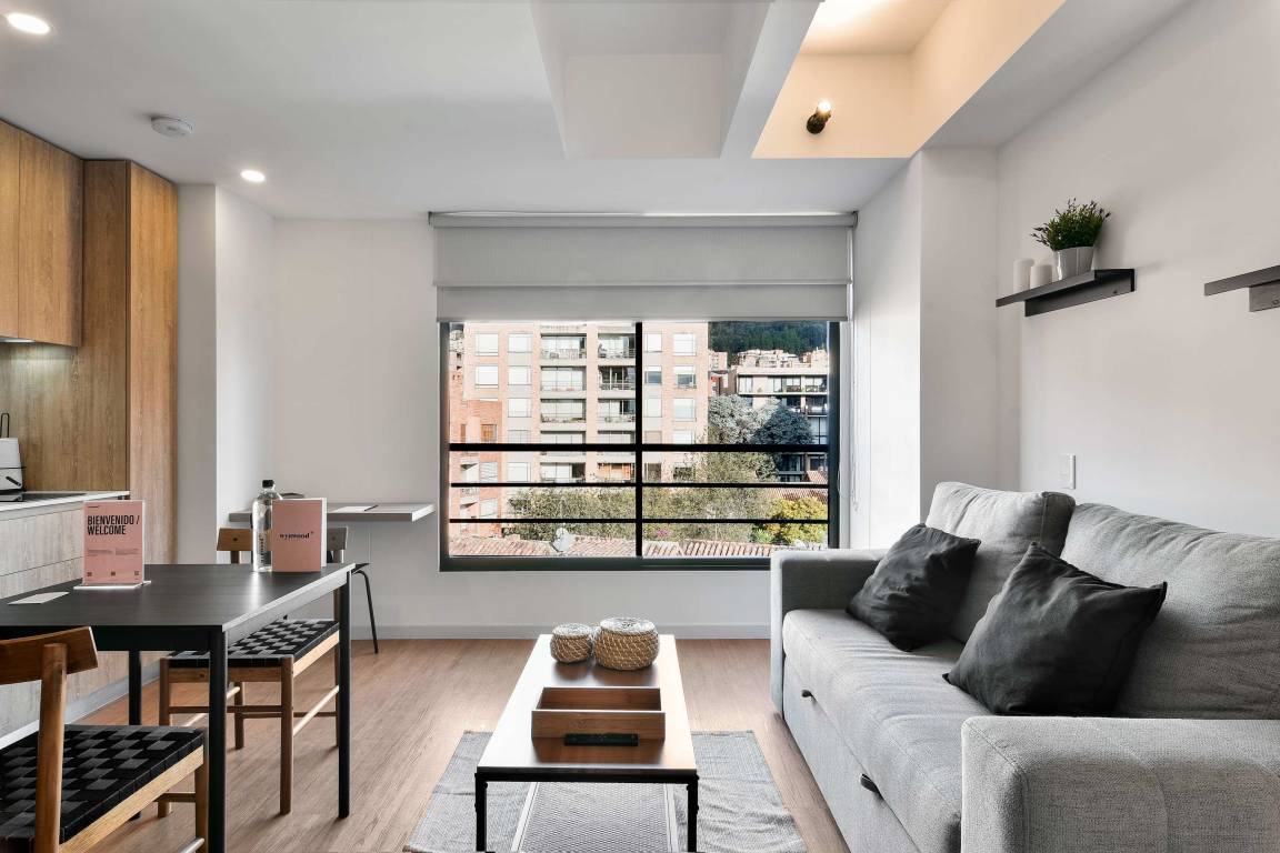 25 M² Apartamento ∙ 1 Habitación ∙ 2 Huéspedes - Bogotá