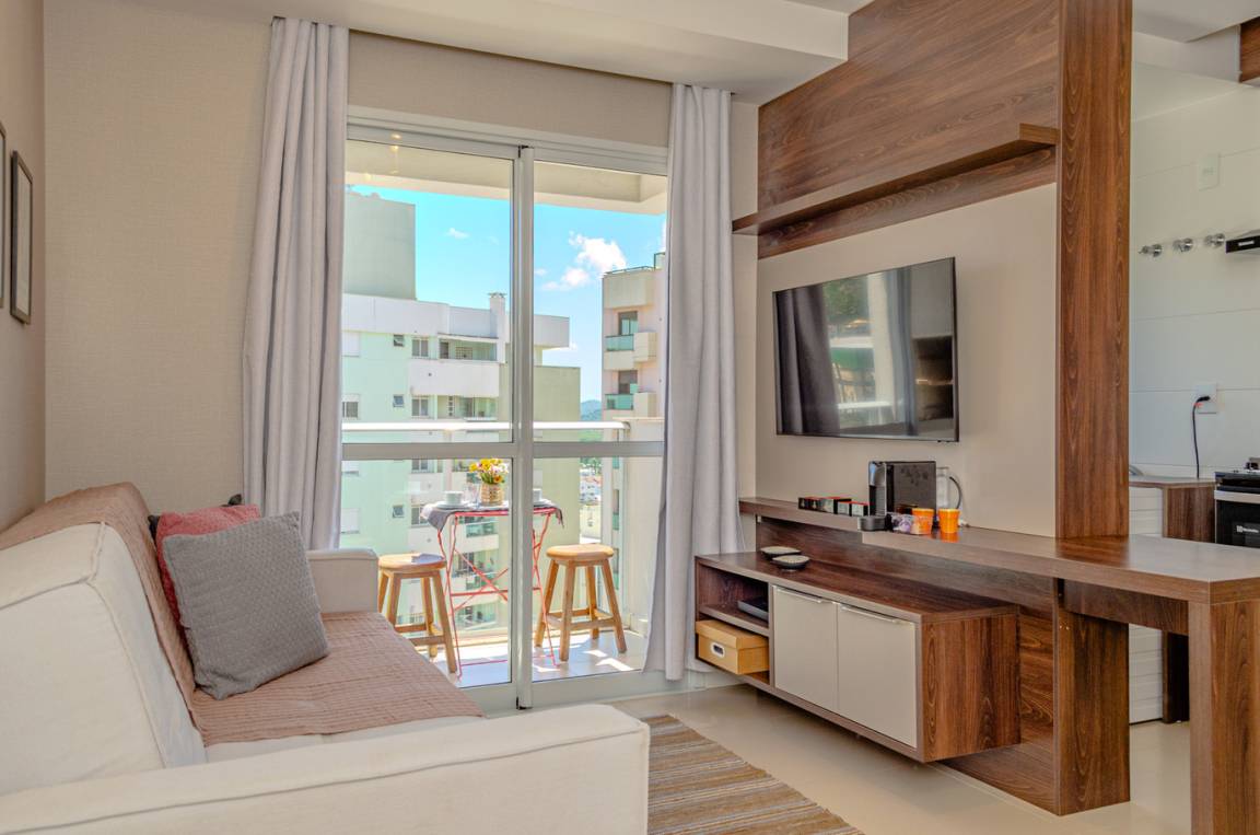 39 M² Apartamento ∙ 1 Habitación ∙ 3 Huéspedes - Florianópolis