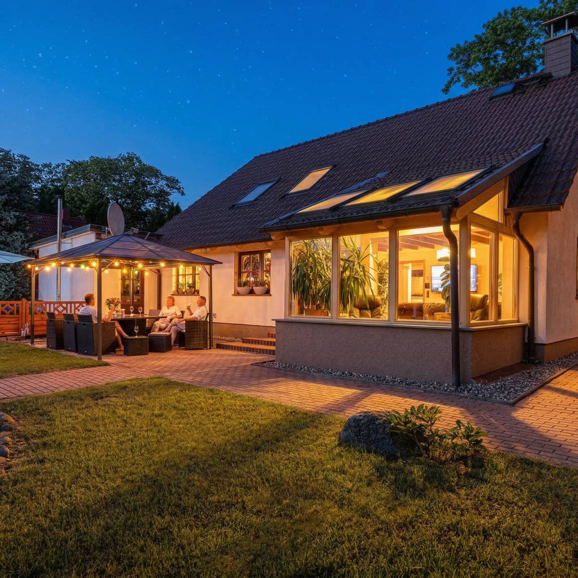160 M² Ferienhaus ∙ 4 Schlafzimmer ∙ 8 Gäste - Krakow am See