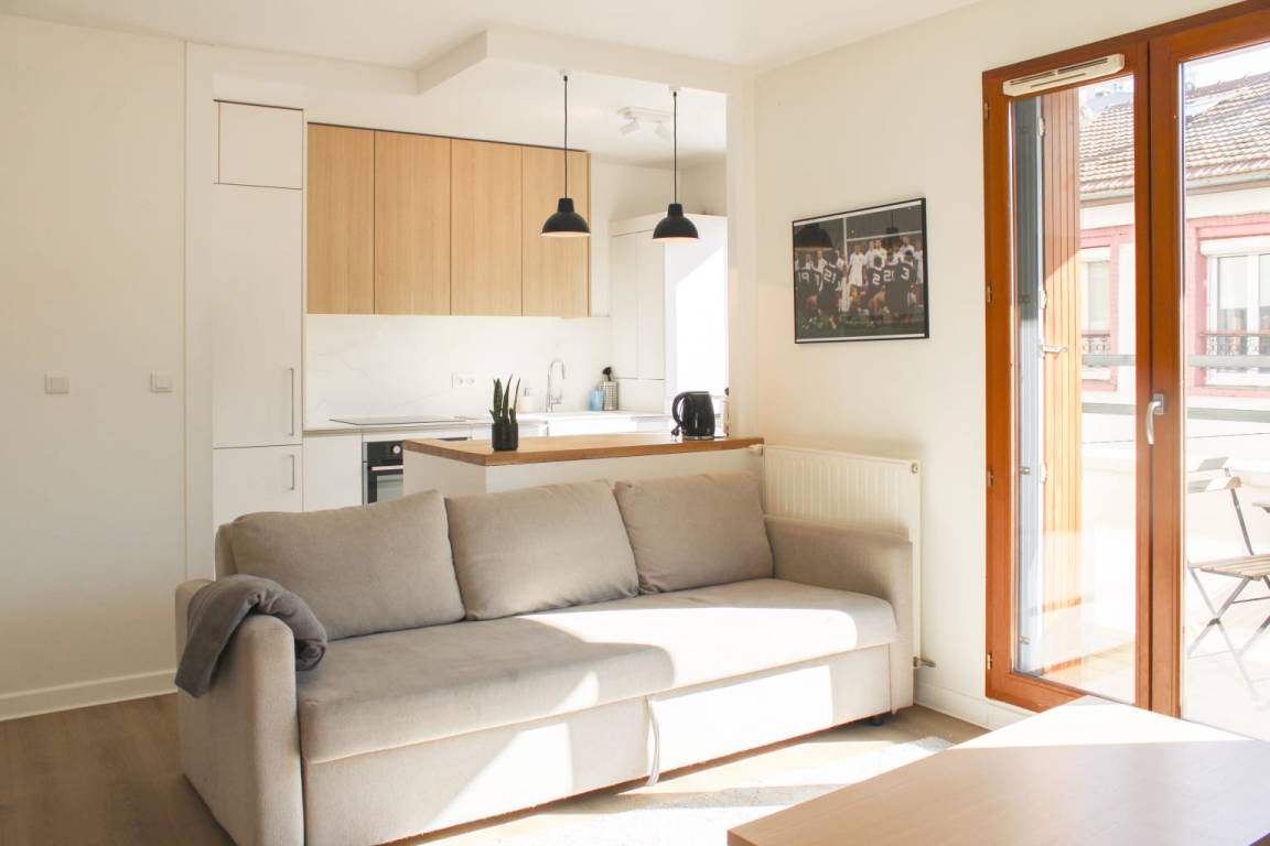 74 M² Appartement ∙ 3 Chambres ∙ 8 Personnes - Aubervilliers