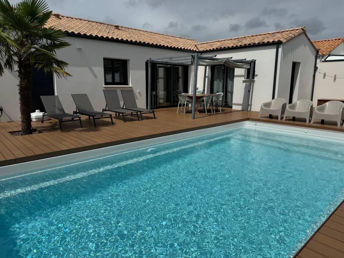 96 M² Maison De Vacances ∙ 3 Chambres ∙ 8 Personnes - Saint-Vincent-sur-Jard