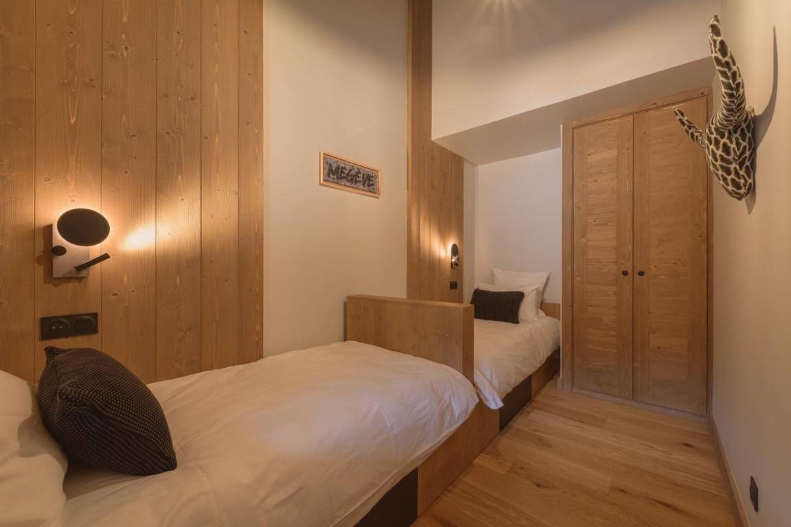 75 M² Ferienwohnung ∙ 3 Schlafzimmer ∙ 8 Gäste - Combloux